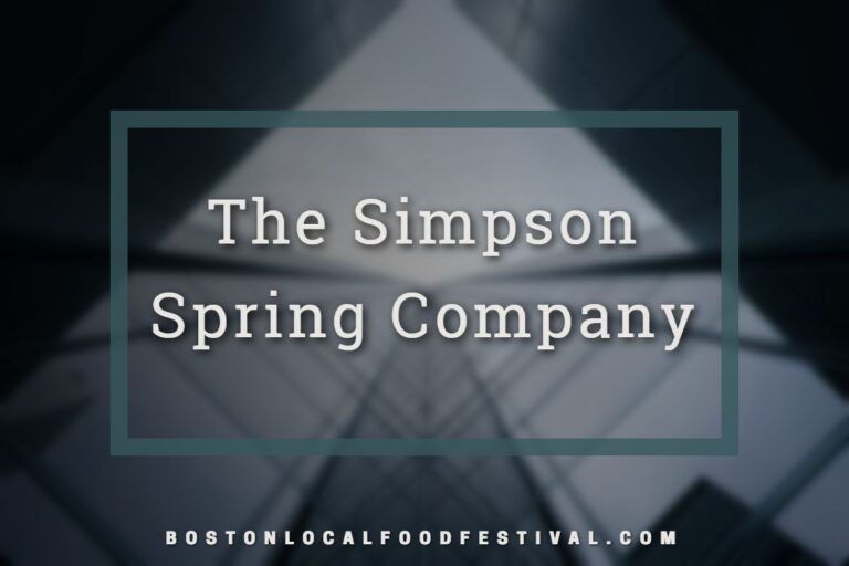 The Simpson Spring Company - a Taste of History